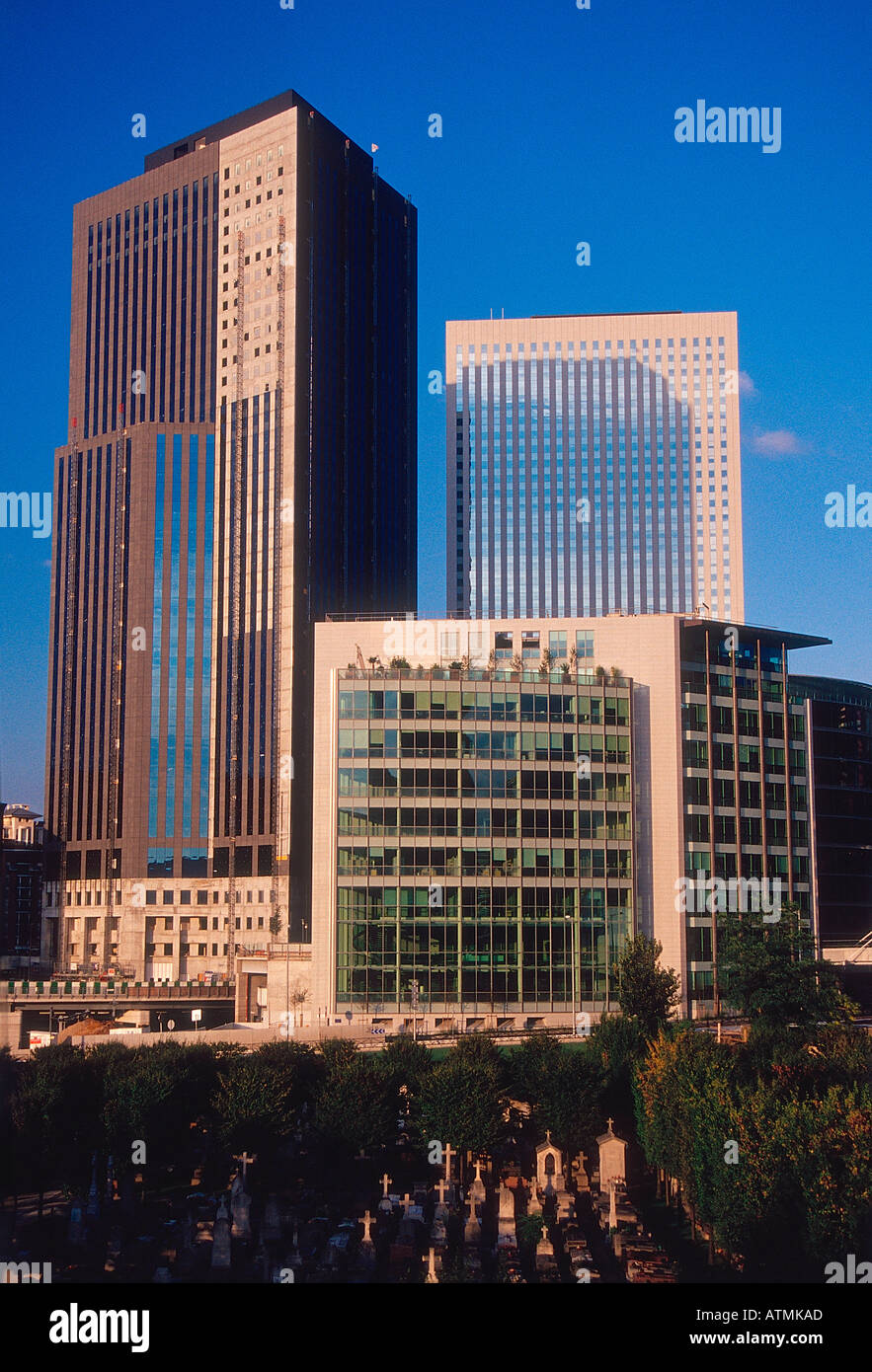 Paris france tower blocks in hi-res stock photography and images - Alamy