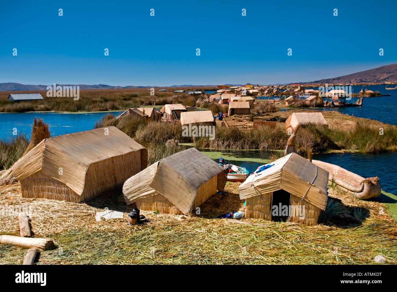 Artificial reed islands hi-res stock photography and images - Alamy