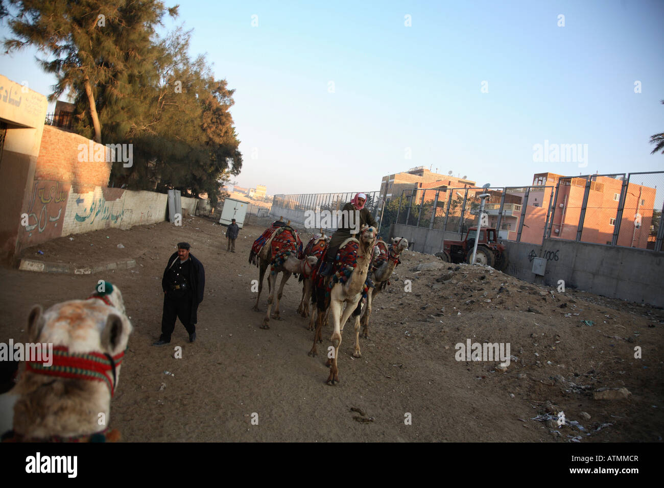 Gate way to the pyramids hi-res stock photography and images - Alamy