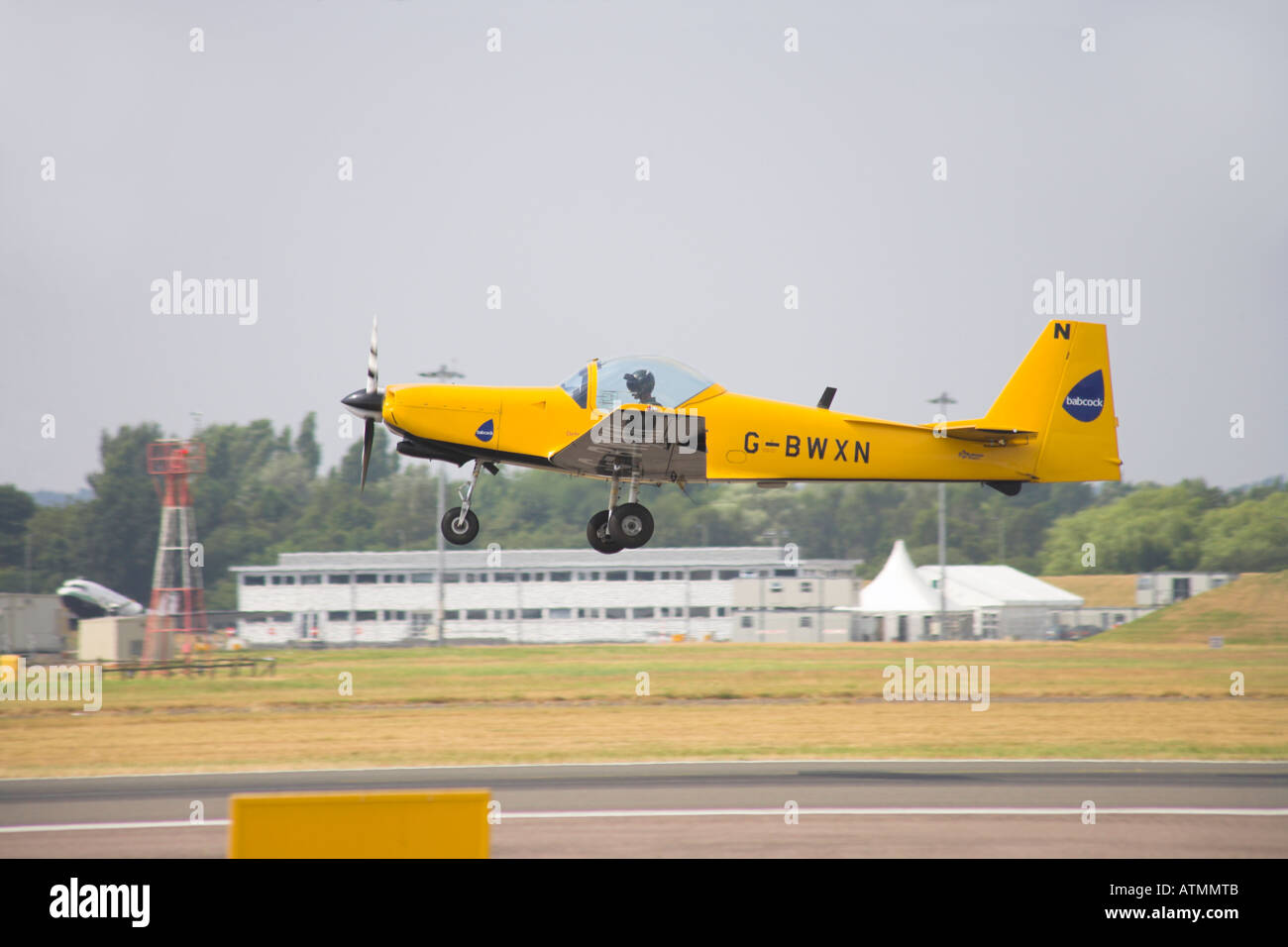 Slingsby Firefly M260 taking off Stock Photo - Alamy