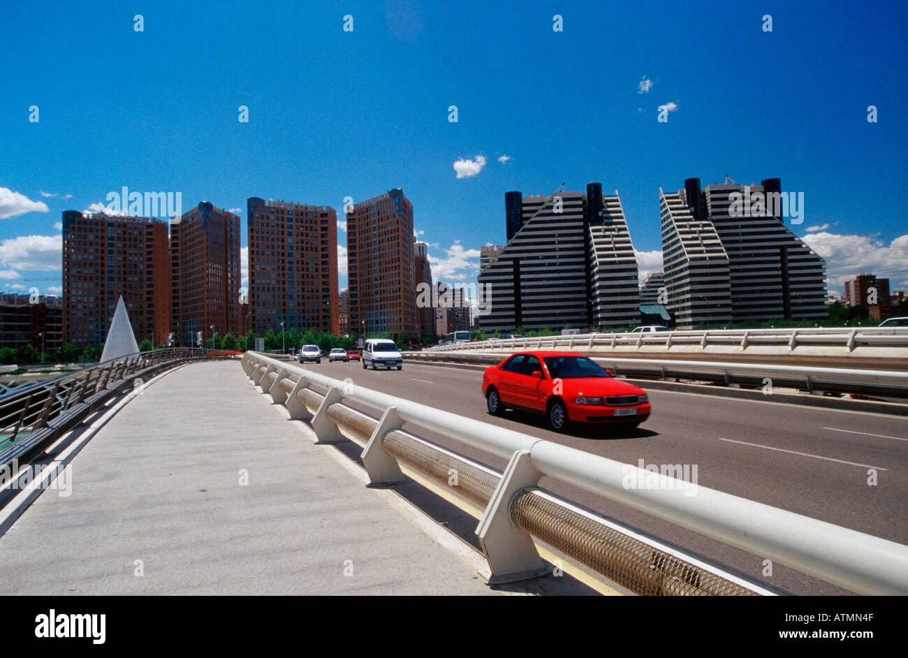 Tower blocks / Valencia Stock Photo - Alamy