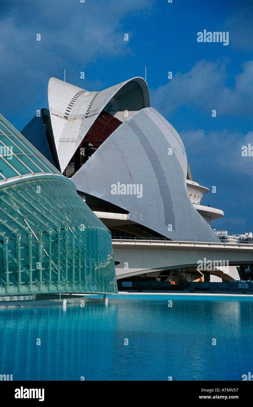 Opera / Valencia / Palau De Las Arts Stock Photo - Alamy