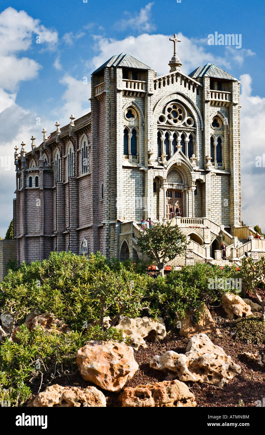 Salesian church, Nazareth, Israel Stock Photo - Alamy