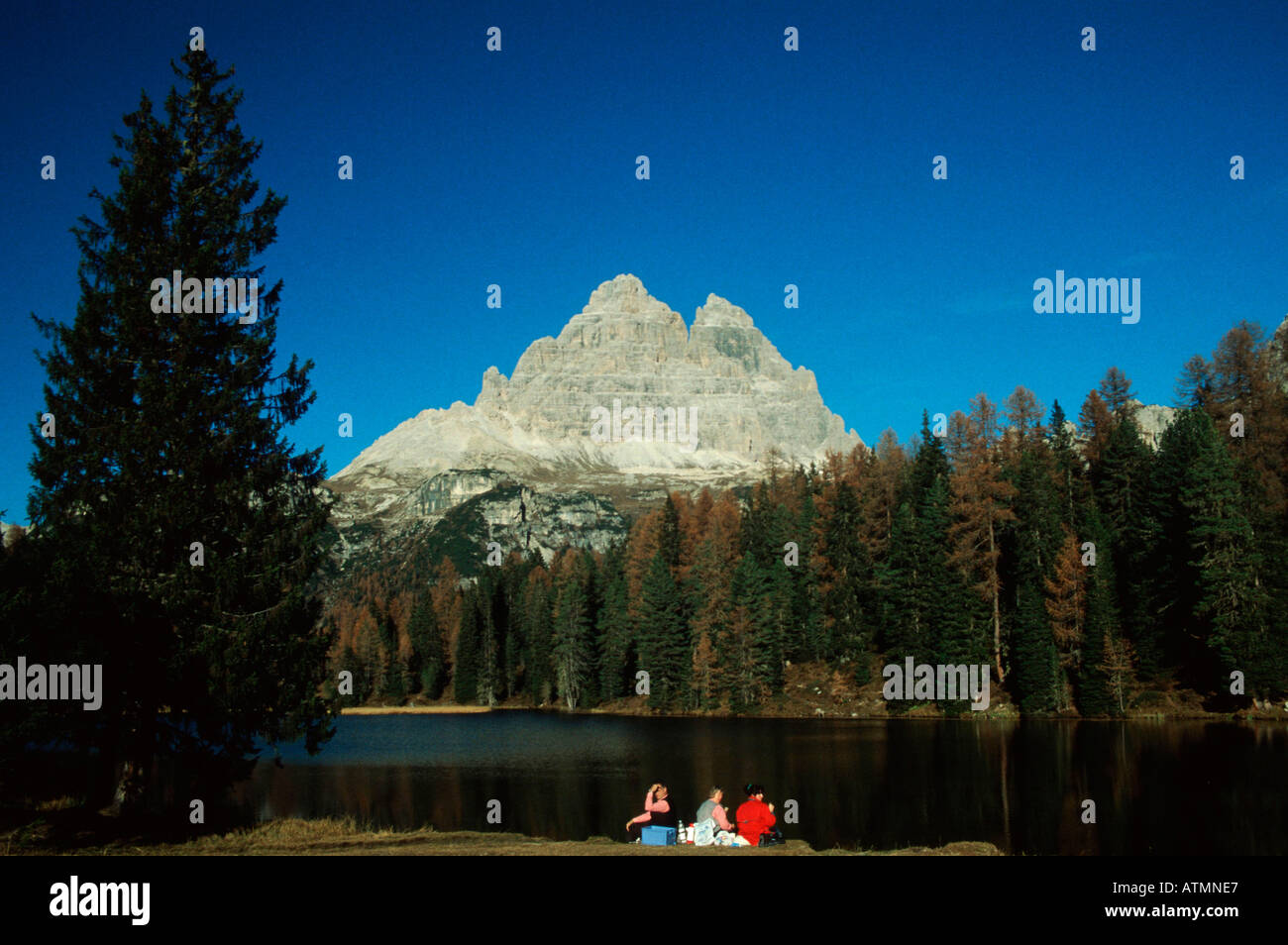Three chimneys dolomites italy hi-res stock photography and images - Alamy