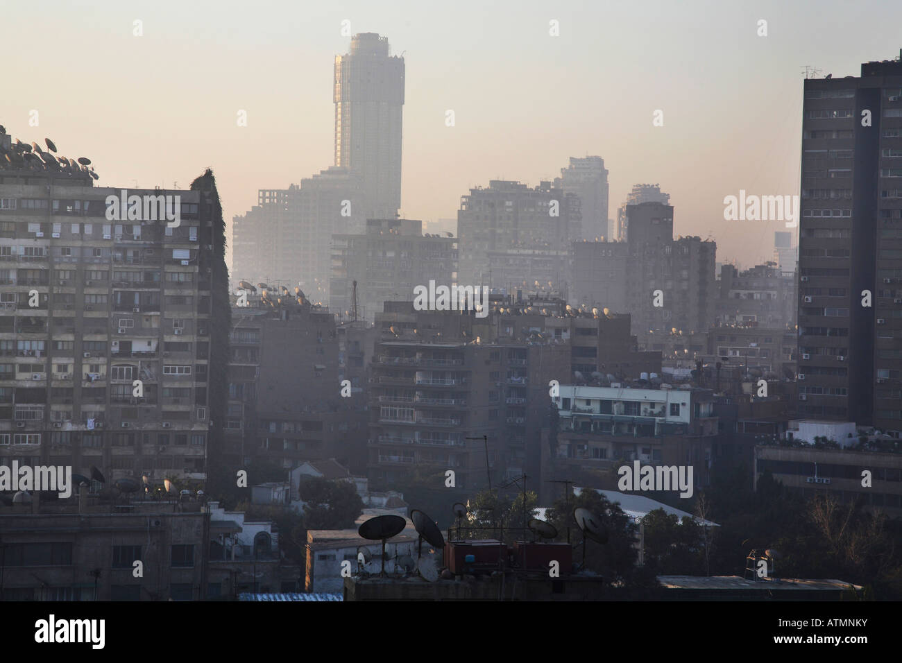 Sunrise over cairo egypt hi-res stock photography and images - Alamy