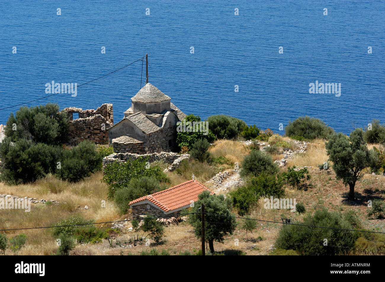 Samos island greece countryside hi-res stock photography and images - Alamy