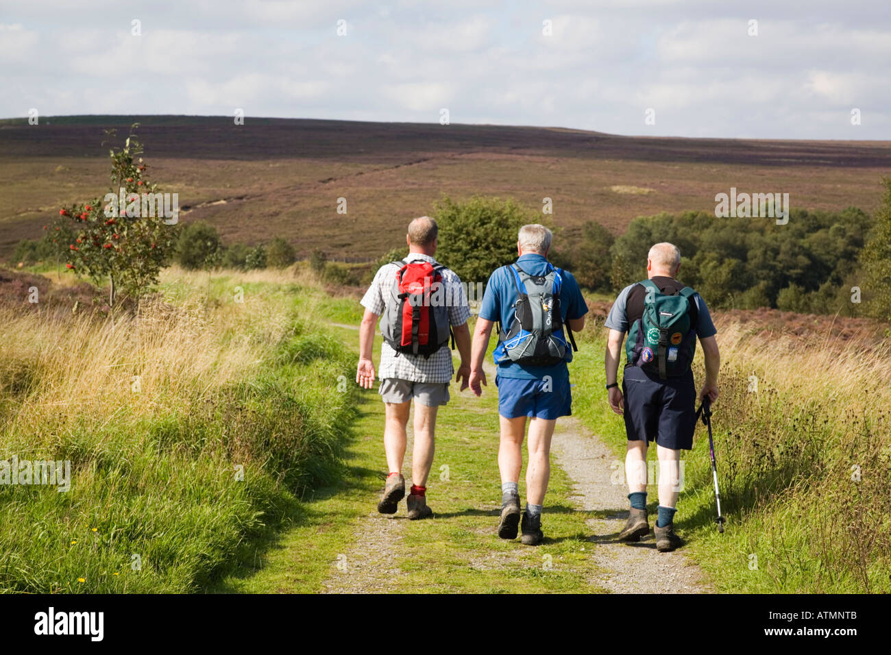 Pensioners walk path rural hi-res stock photography and images - Alamy