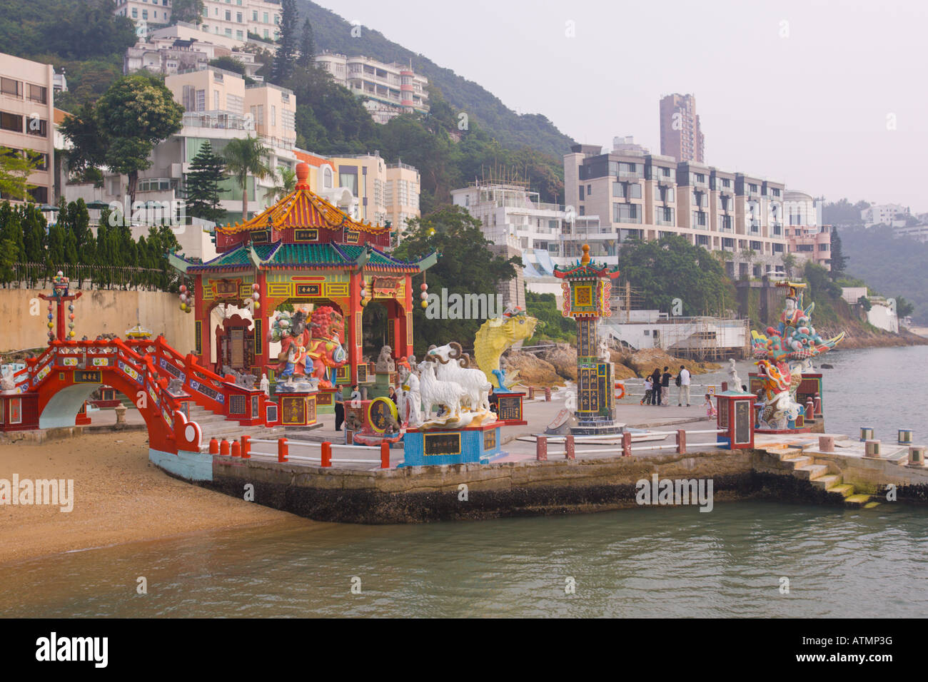 HONG KONG CHINA Tin Hau Temple at Repulse Bay on Hong Kong Island Stock ... HONG KONG CHINA Tin Hau Temple at Repulse Bay on Hong Kong Island Stock ...