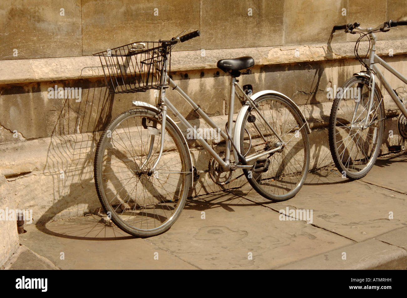 Bicycle against a wall Stock Photo - Alamy