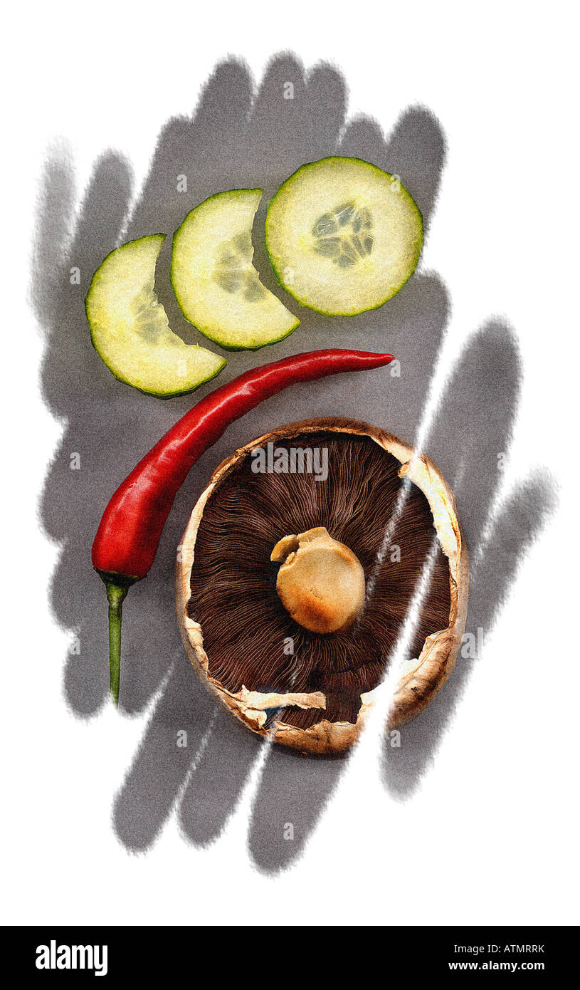 Food print hi-res stock photography and images - Alamy