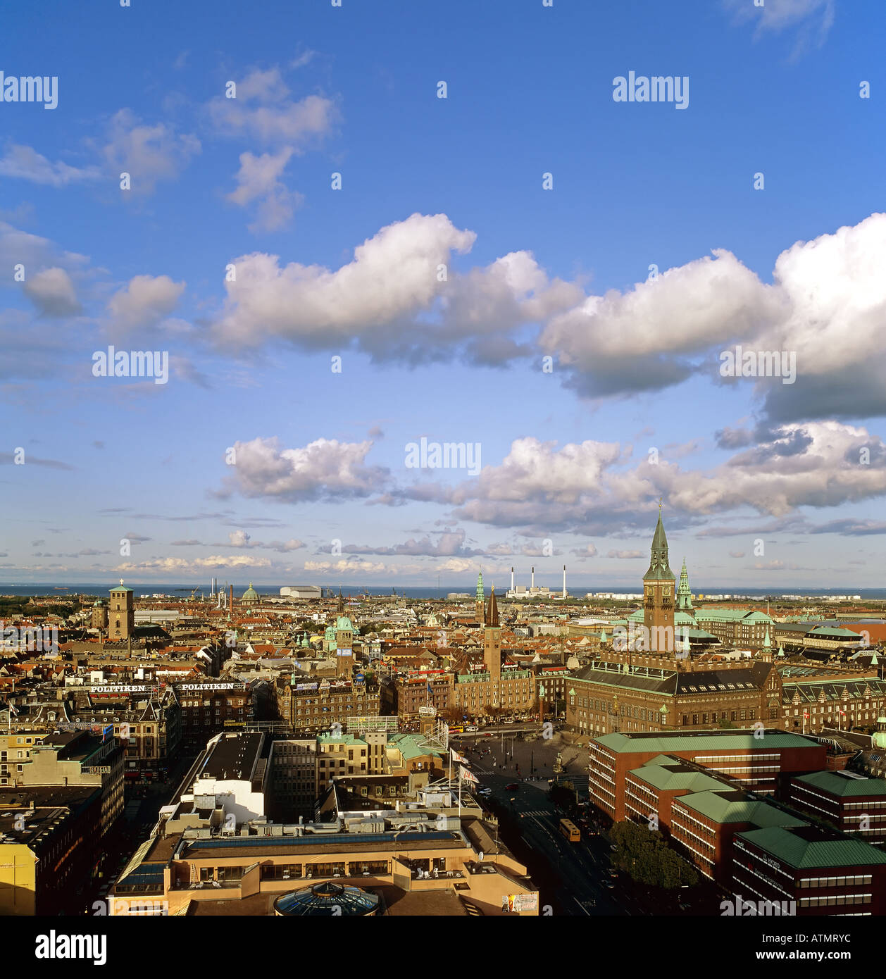 Overview of copenhagen hi-res stock photography and images - Alamy