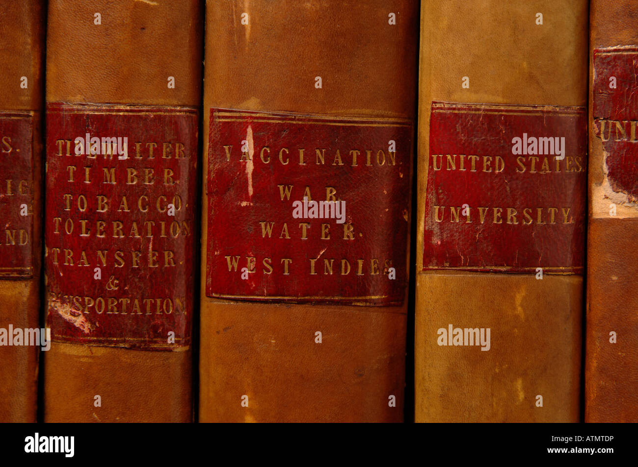 Hume Tracts Library Stock Photo - Alamy