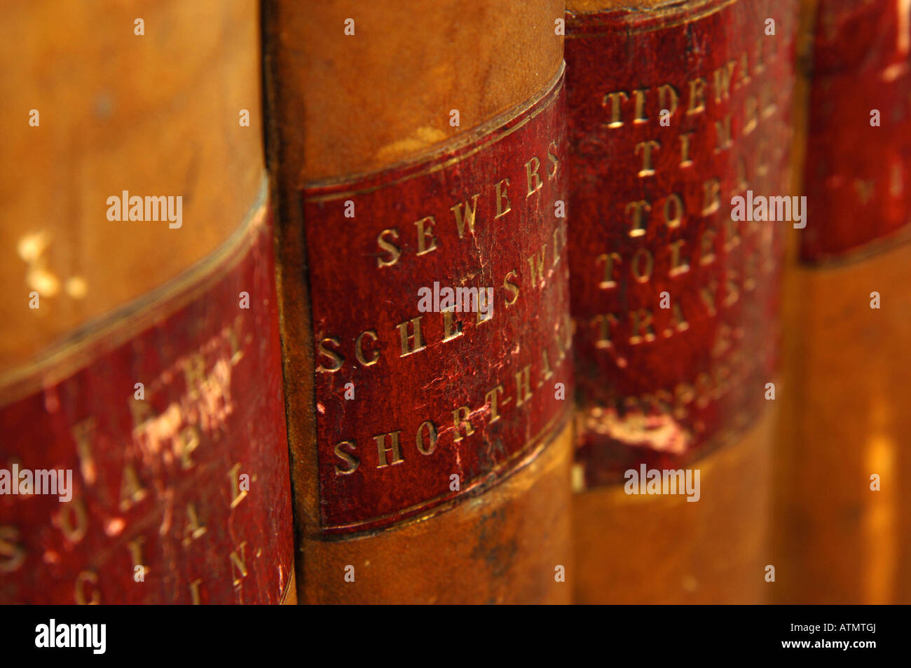 Hume Tracts Library Stock Photo - Alamy