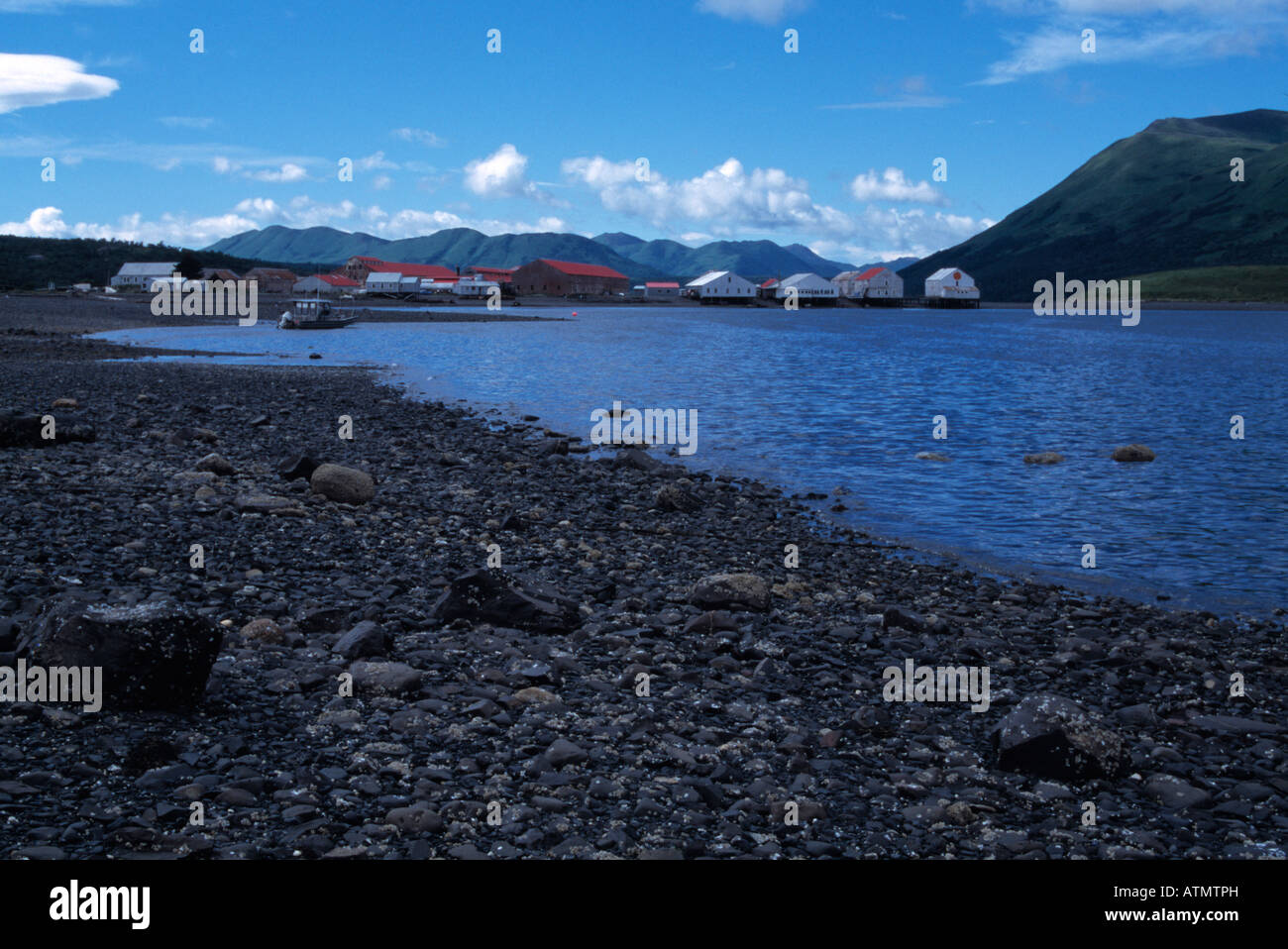 Larsen Bay, Kodiak Alaska Stock Photo - Alamy