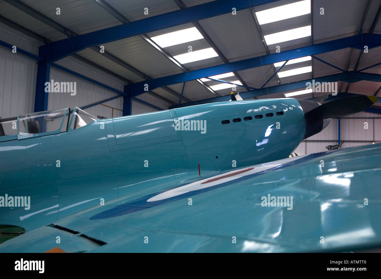 Supermarine Spitfire, Tangmere Military Aviation Museum Stock Photo - Alamy