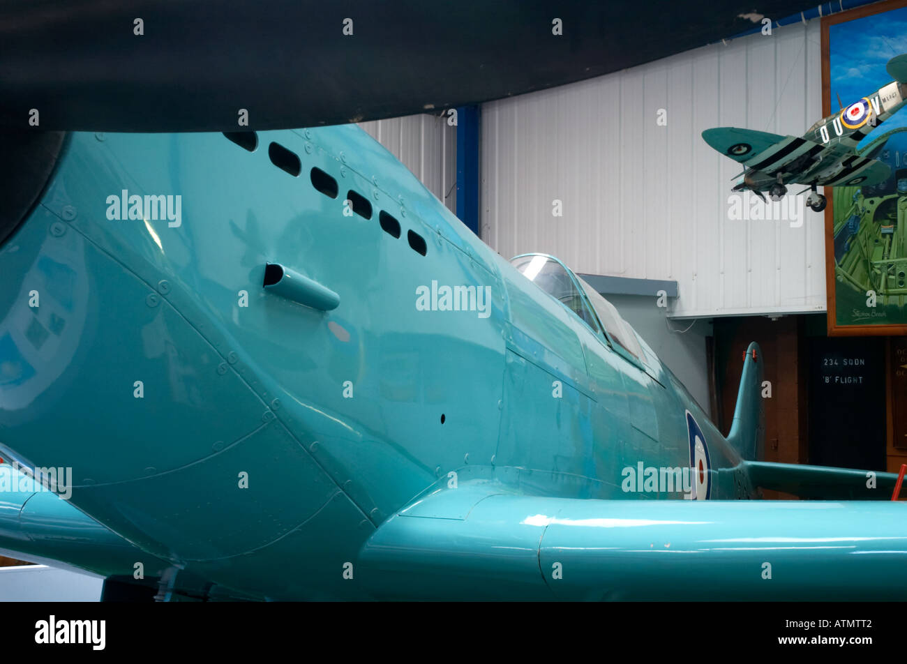 Supermarine Spitfire, Tangmere Military Aviation Museum Stock Photo - Alamy