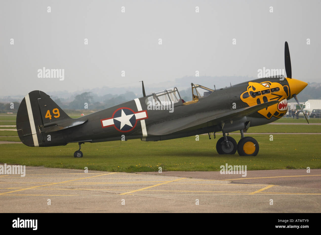 Curtis p 40 warhawk hi-res stock photography and images - Alamy