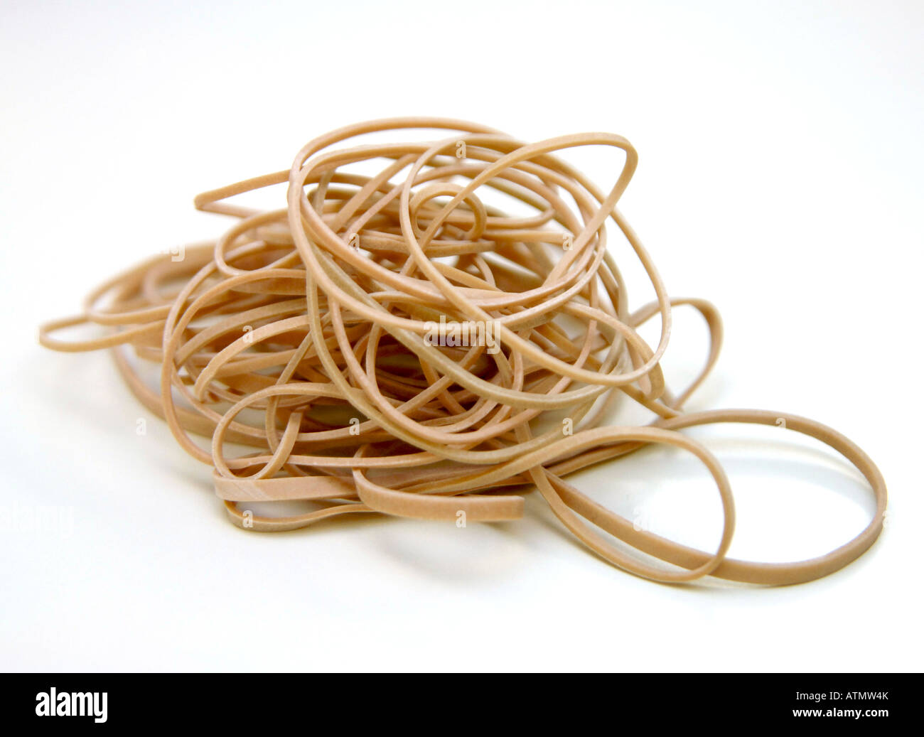 Tangled elastic bands hi-res stock photography and images - Alamy