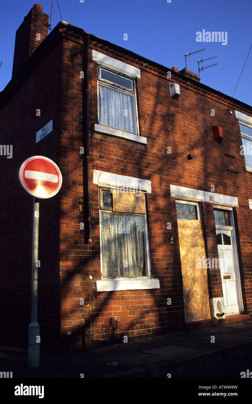 End Terrace Stoke-on-Trent Stock Photo - Alamy