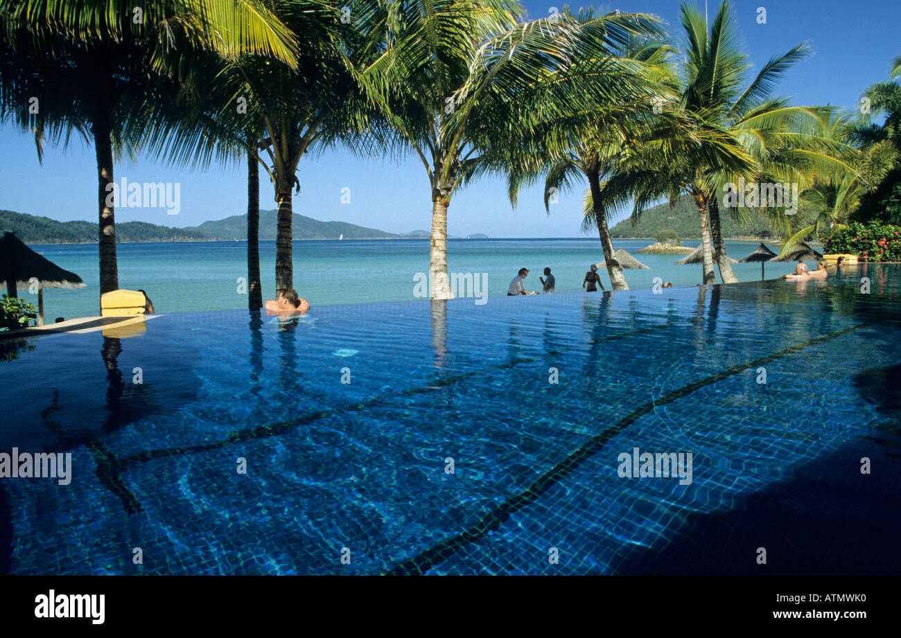 pool on Hamilton Island Whitsunday Islands Great Barrier Reef ...