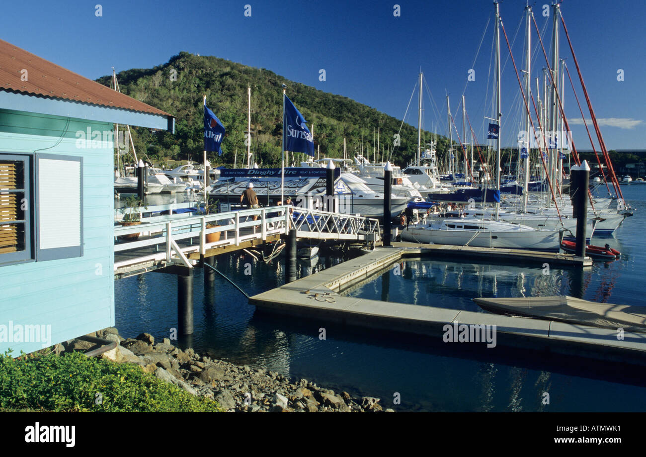 Marina on hamilton island hi-res stock photography and images - Alamy