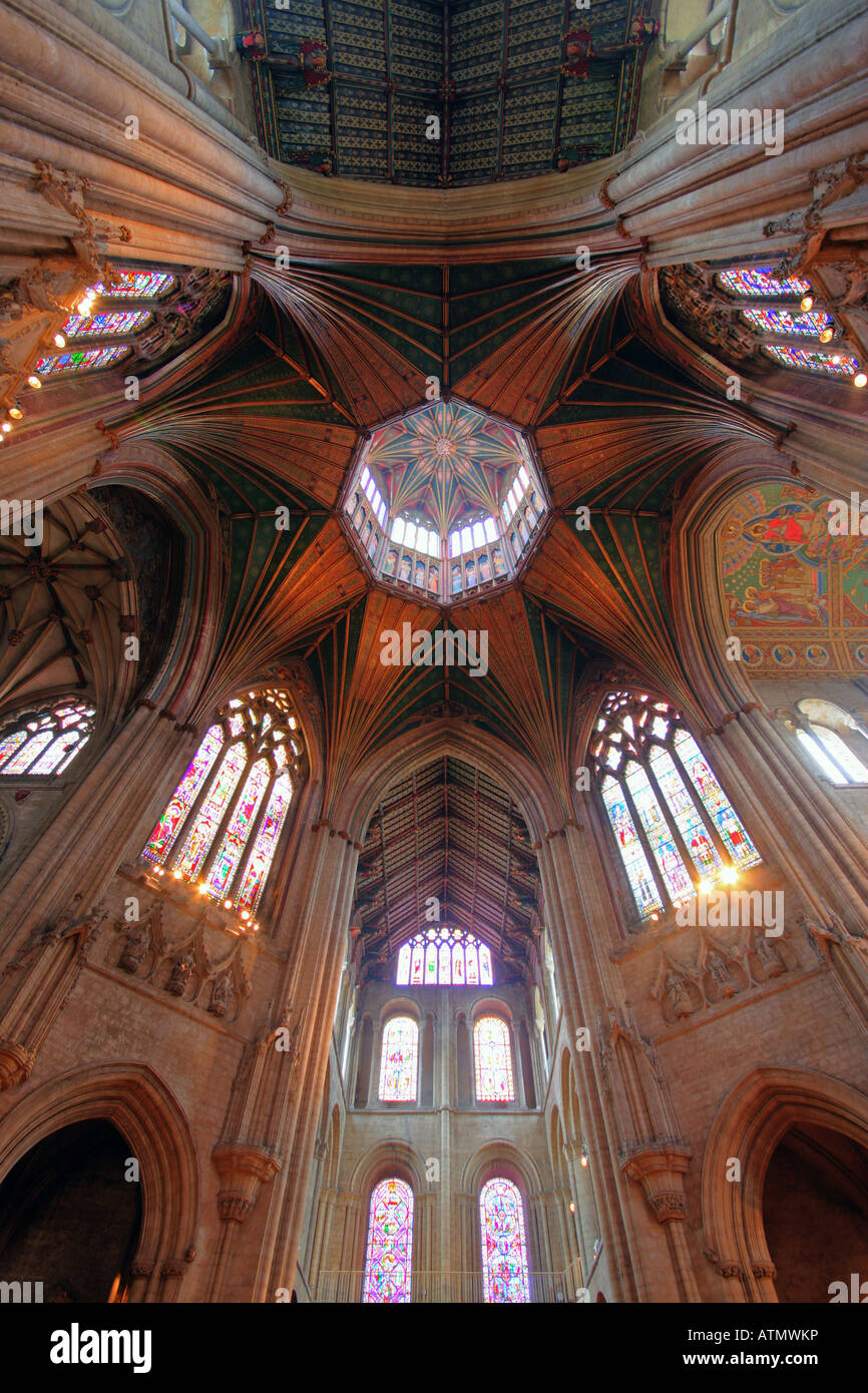 Picture of Ely Cathedral Ceiling. This is a high dynamic range picture ...
