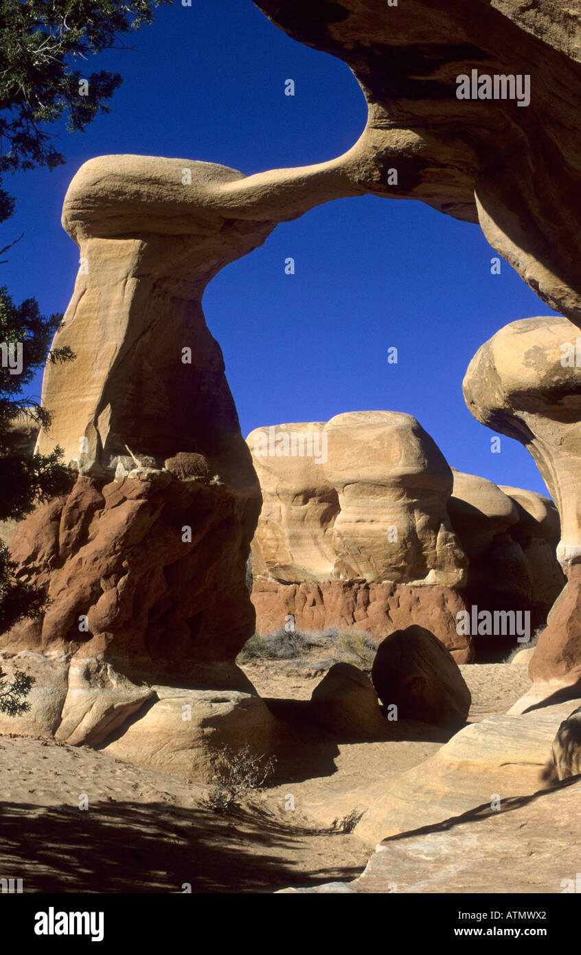 Metate Arch Devils Garden Grand Staircase Escalante National Monument ...