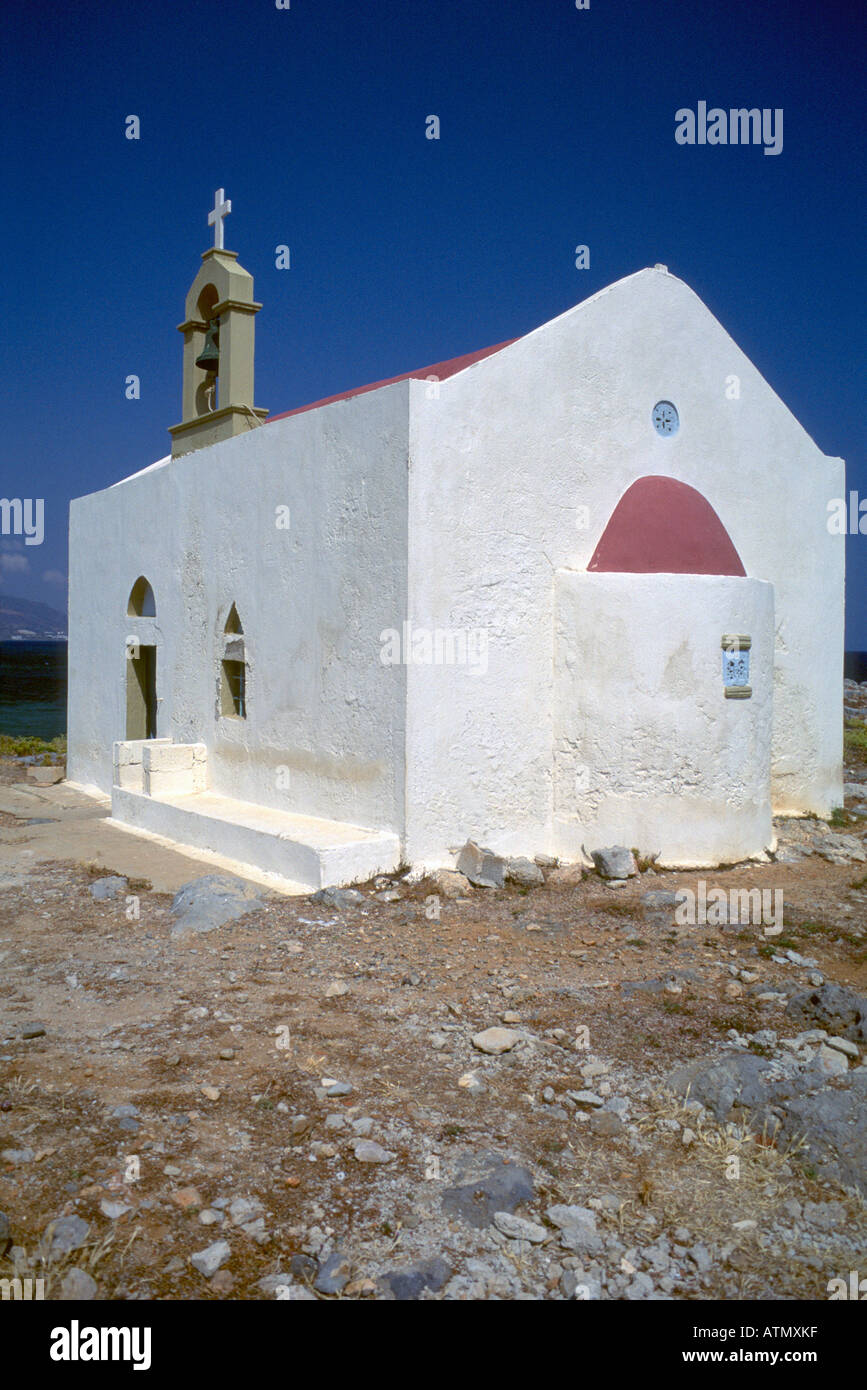 Chapel Malia Crete Greece Stock Photo - Alamy