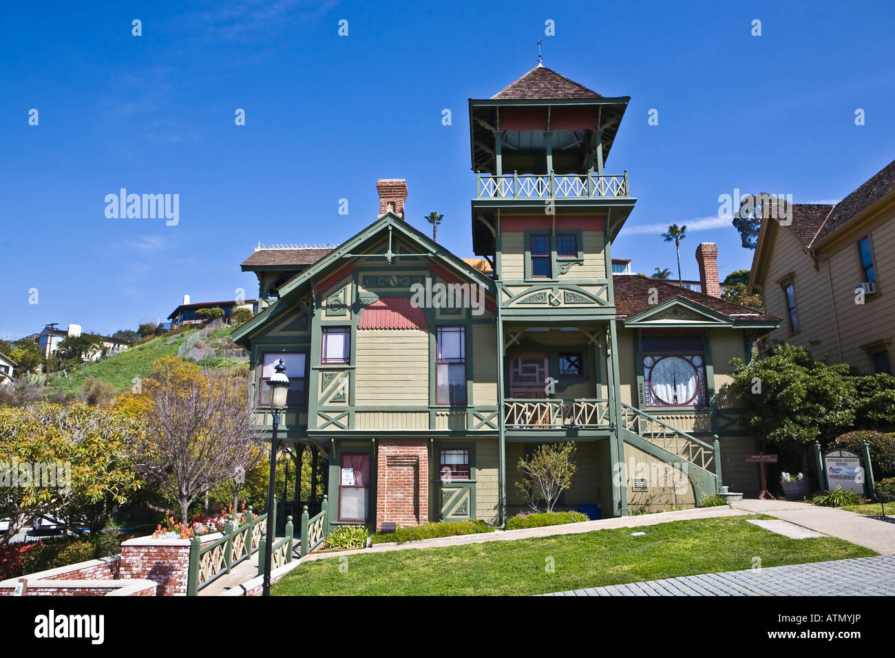 San Diego Heritage Park Sherman-Gilbert House Stock Photo - Alamy