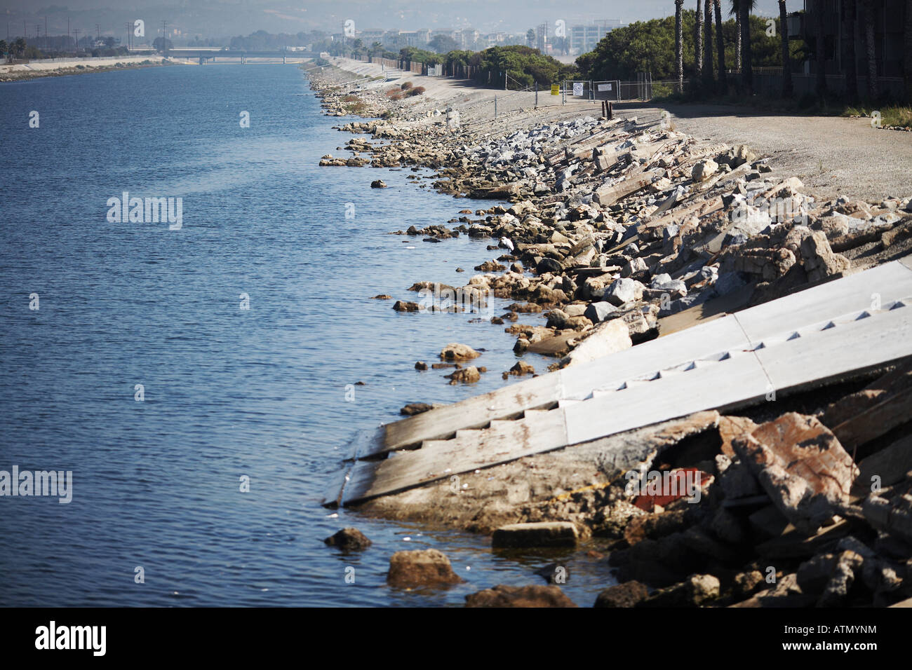 Boat Launch into Ballona Creek in Playa del Rey, Los Angeles County ...