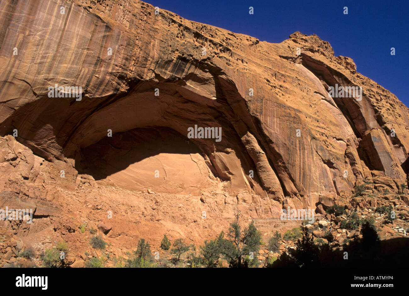 blind arch at Burr Trail Grand Staircase Escalante National Monument ...