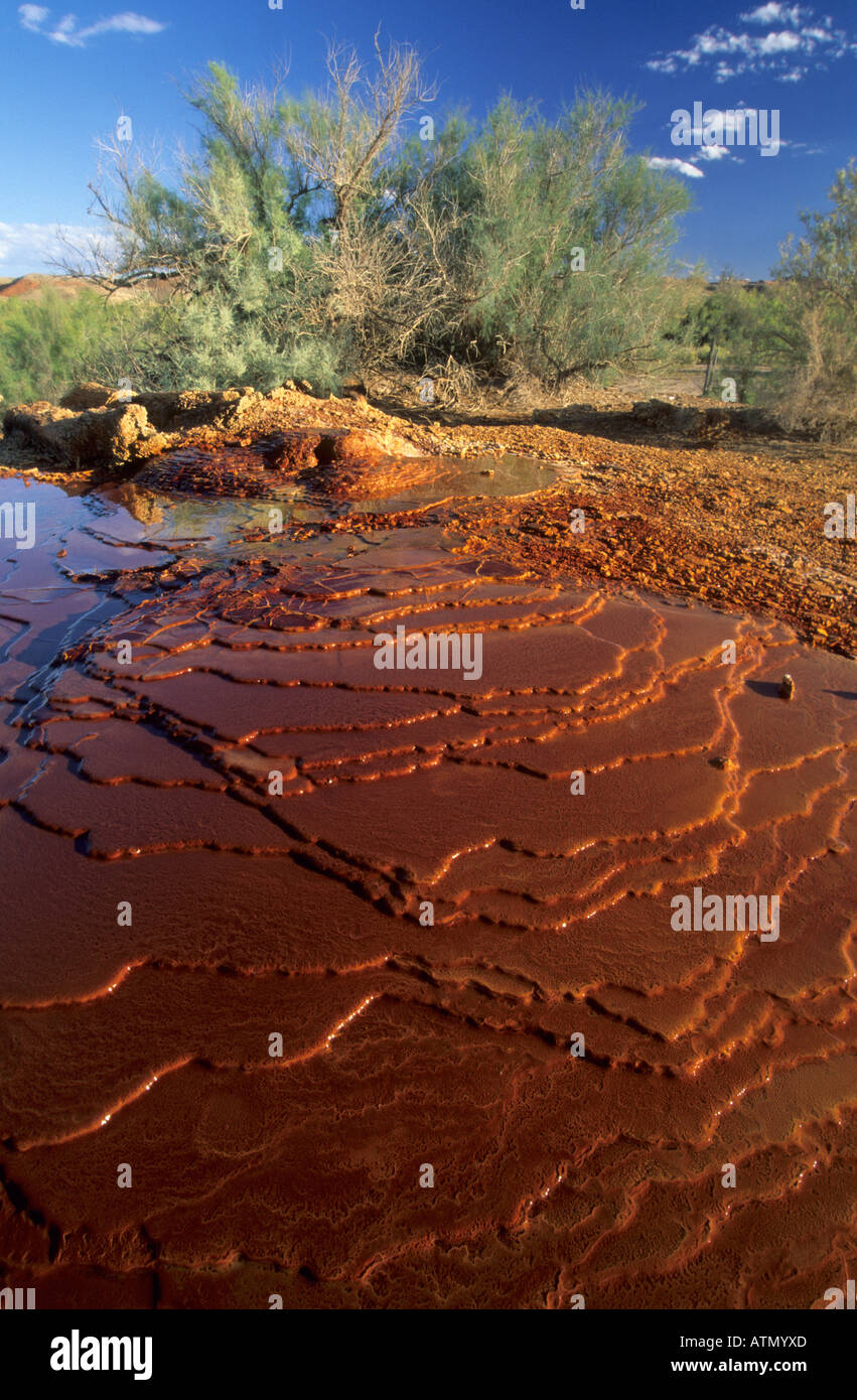 Chaffin Coldwater Geyser San Rafael Desert Utah USA Stock Photo - Alamy