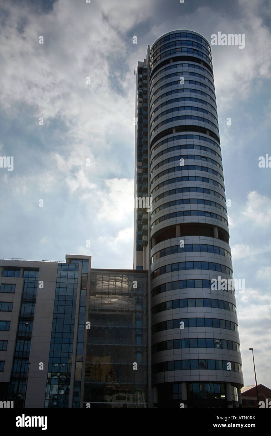 Leeds Yorkshire Bridgewater Building Landmark October 2007 Stock Photo ...