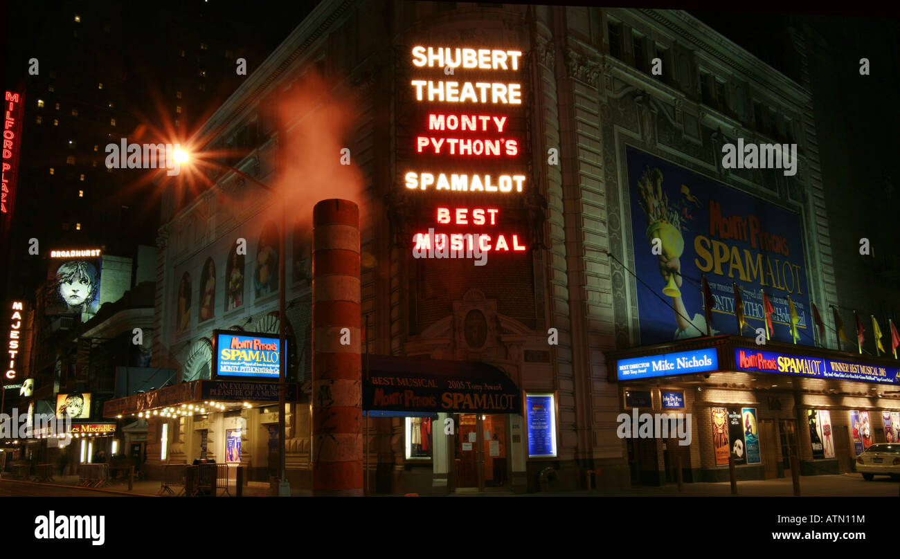 Times Square at Night New York City November 2007 Stock Photo - Alamy