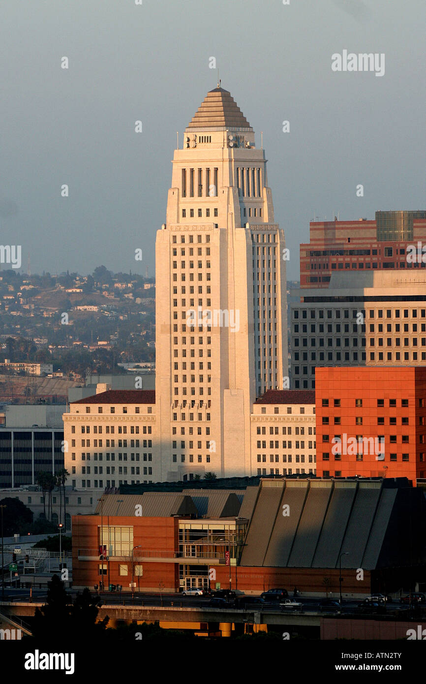 Los Angeles City Hall Stock Photo - Alamy