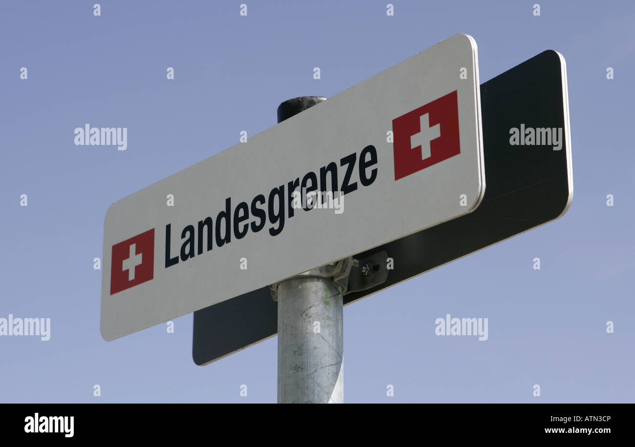 Swiss border hi-res stock photography and images - Alamy