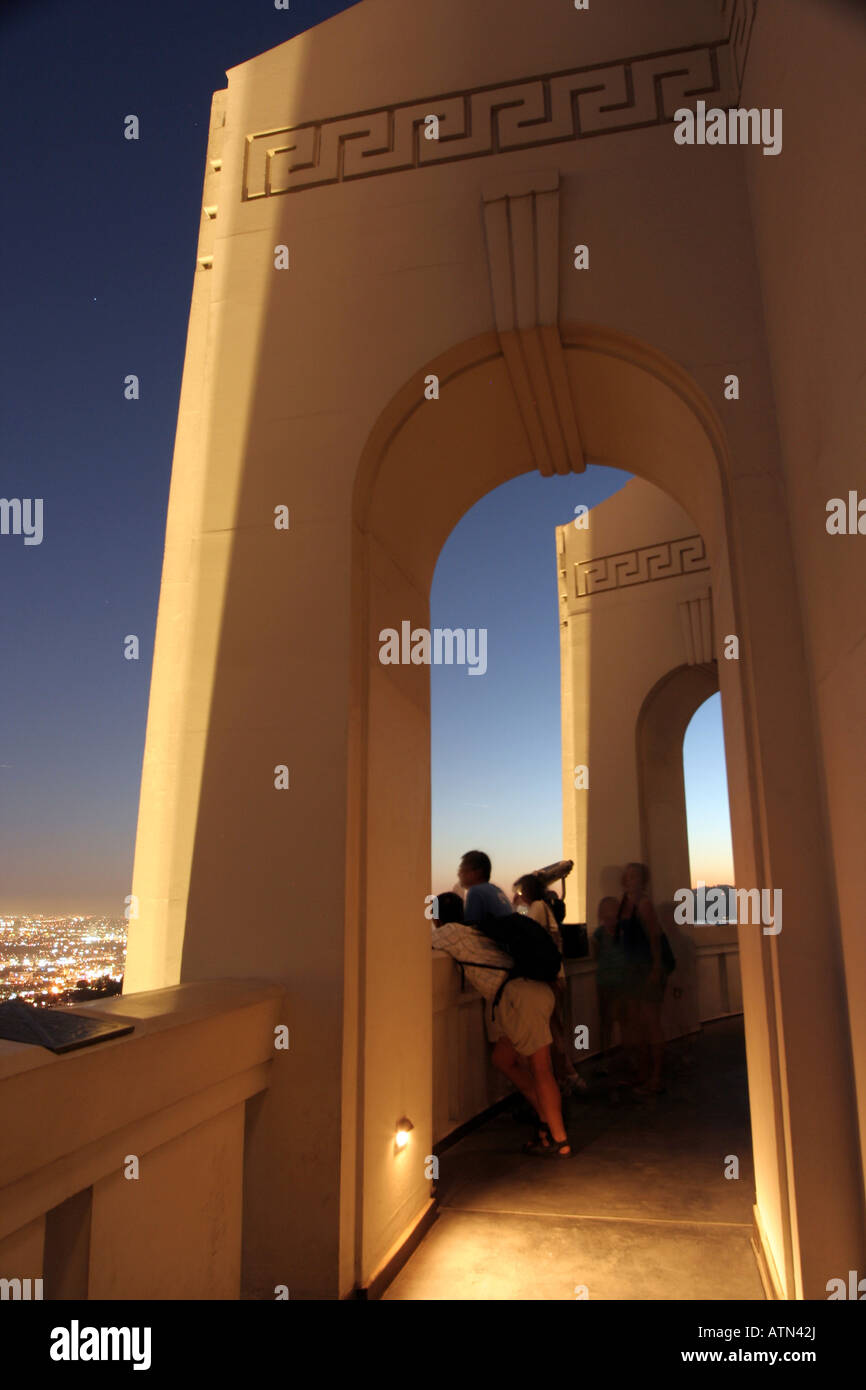 Griffith Observatory, Griffith Park, Los Angeles, California Stock ...