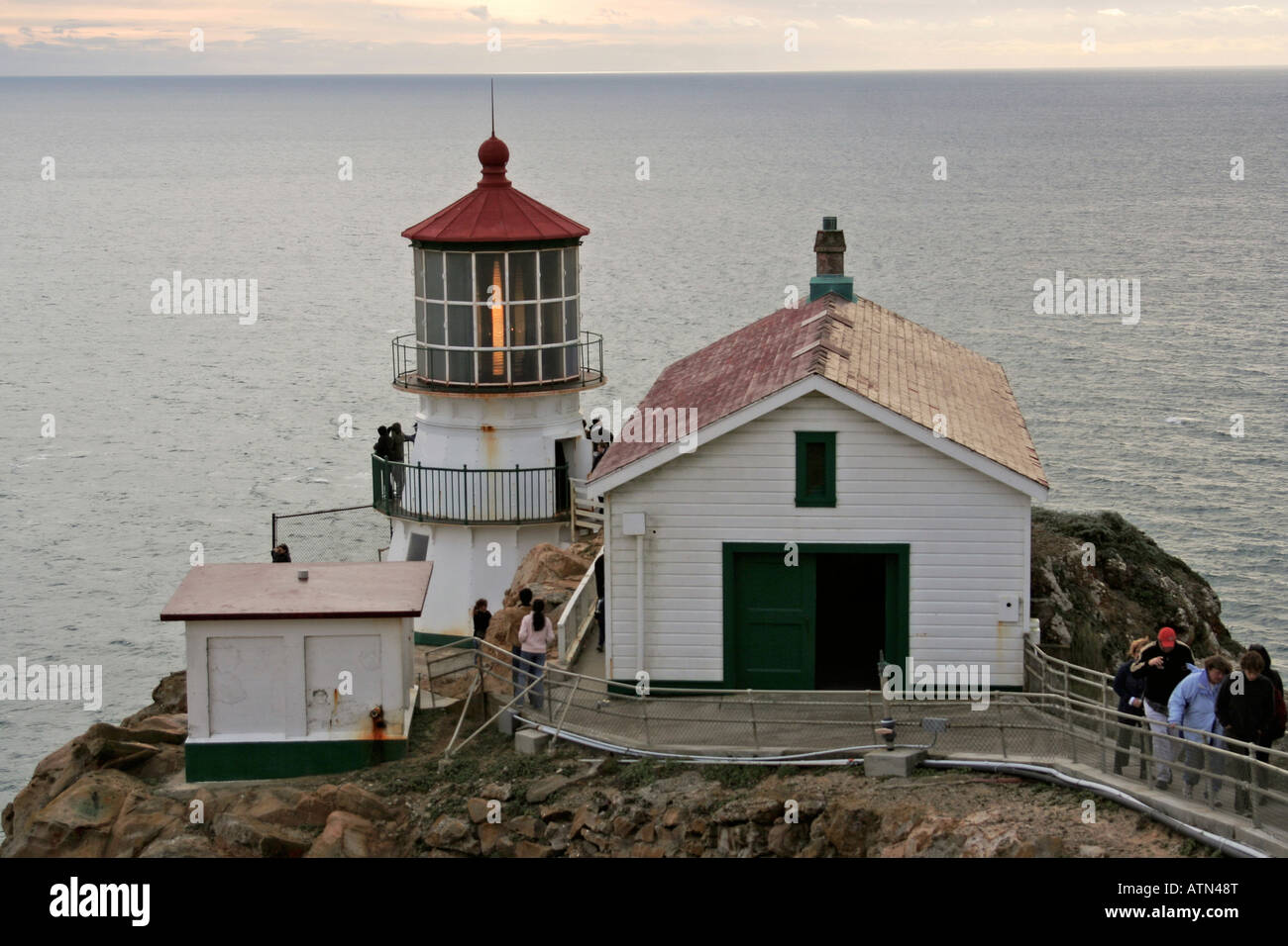 Point Reyes Lighthouse in Point Reyes National Seashore Marin County ...