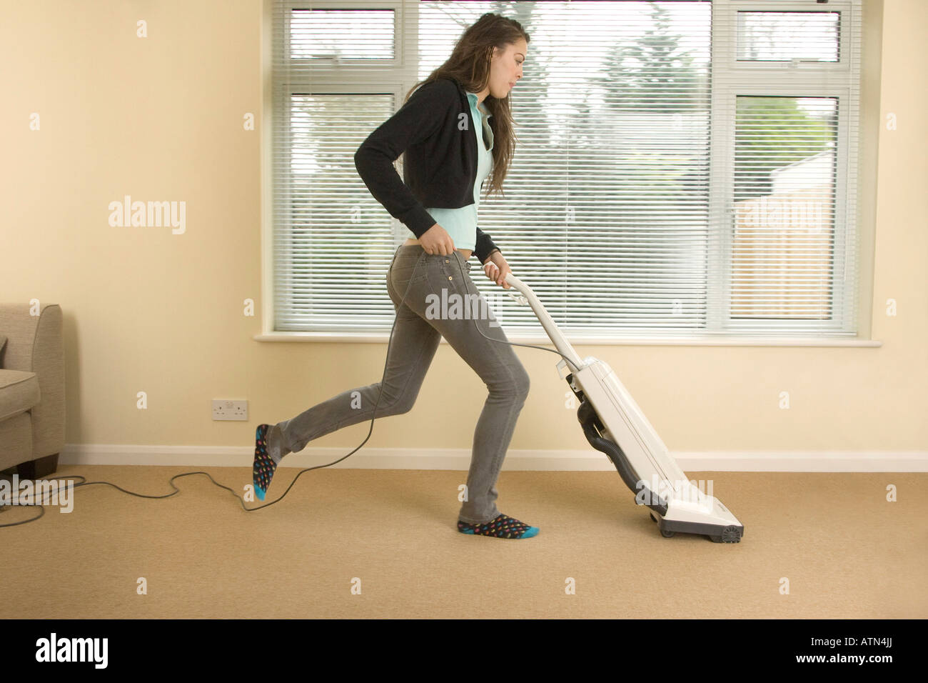 Carpet Woman High Resolution Stock Photography and Images - Alamy