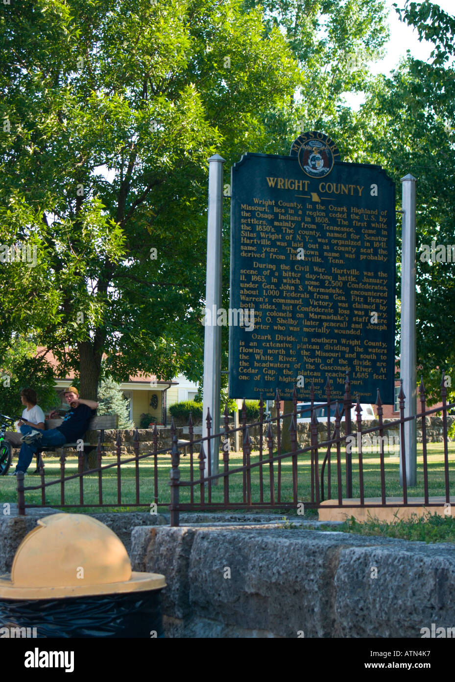 Wright County Sign Stock Photo - Alamy