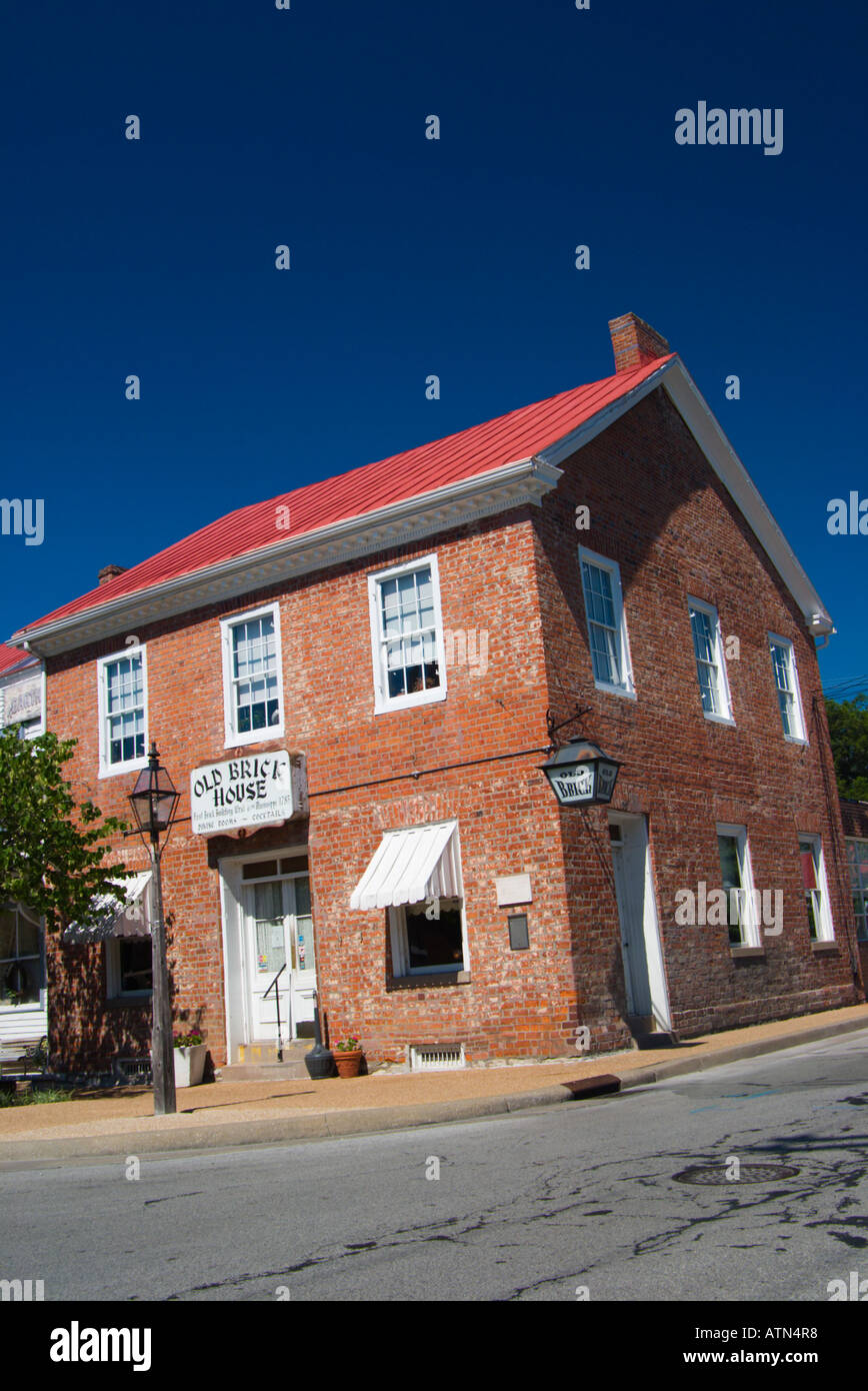 First brick house hi-res stock photography and images - Alamy