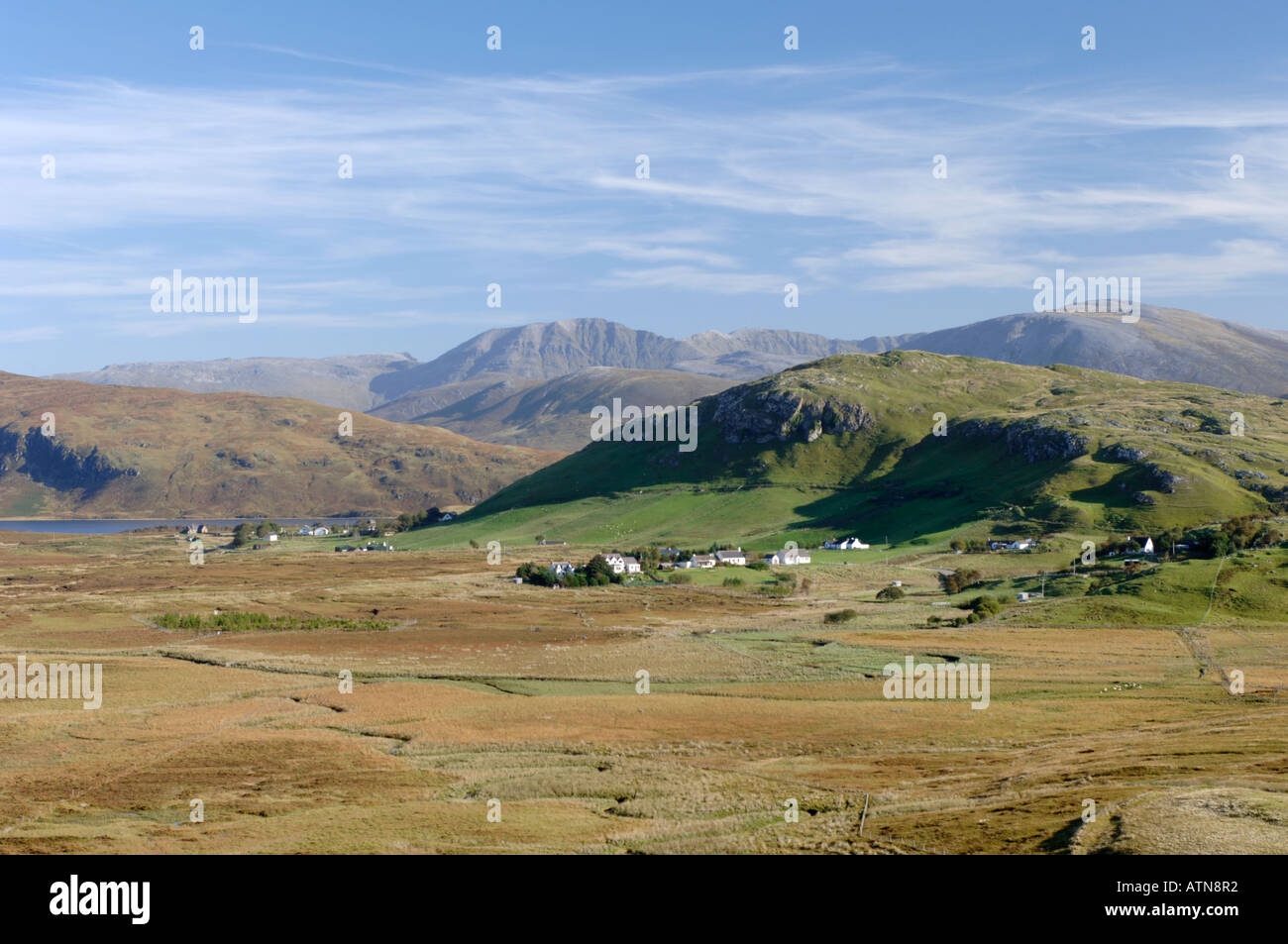 Elphin Crofting Township, Sutherland. North West Scotland. XPL 3855-368 ...
