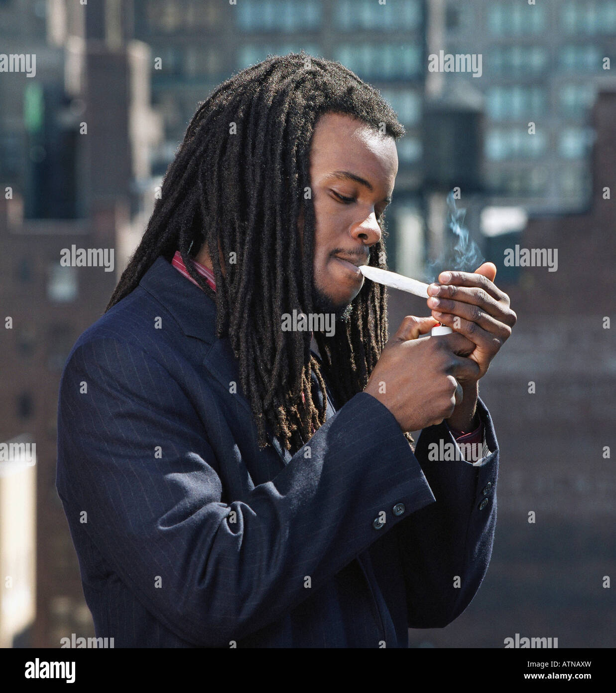Rolled Cigarette High Resolution Stock Photography and Images - Alamy