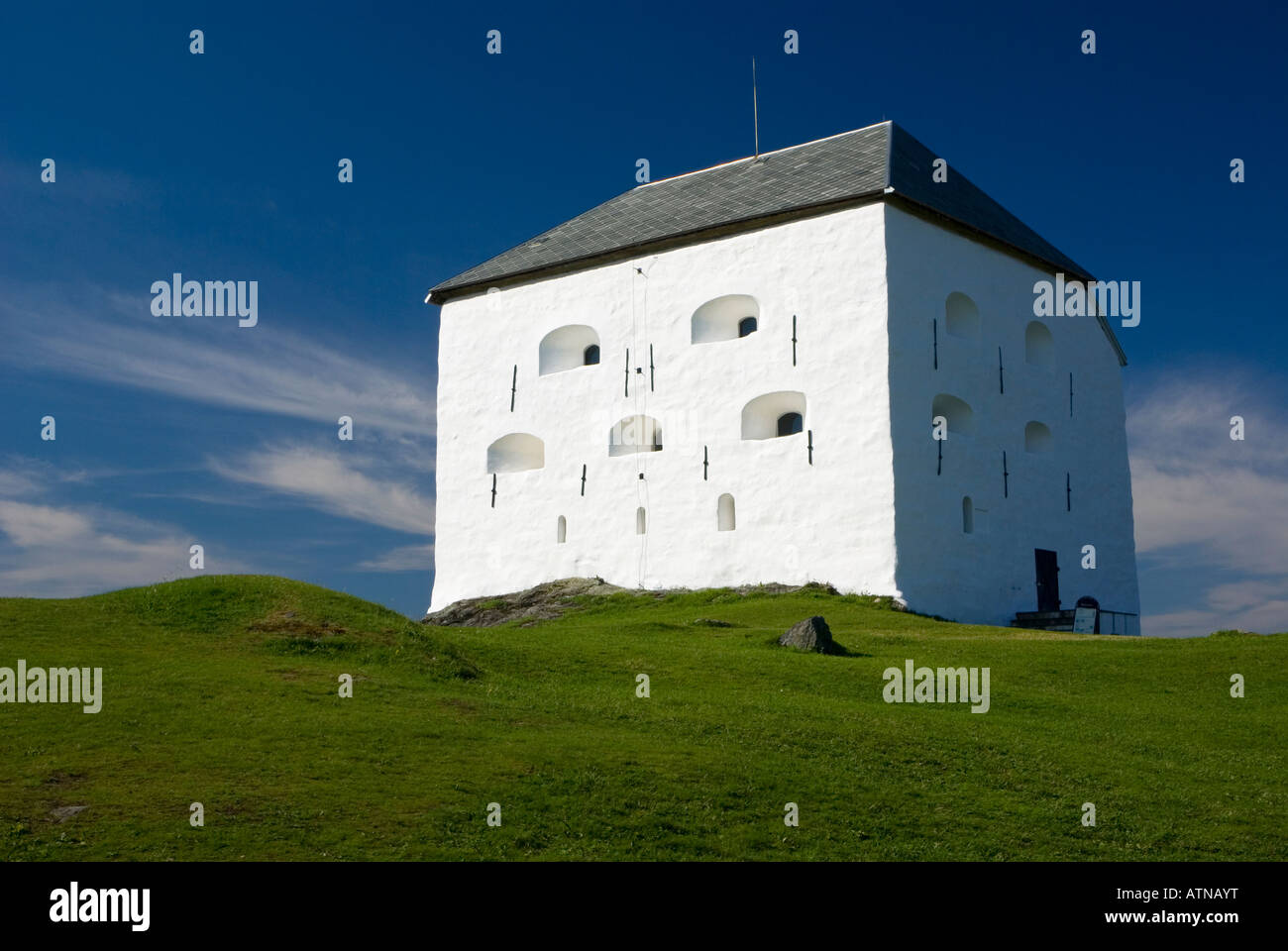 Kristiansten fort in Trondheim Stock Photo - Alamy