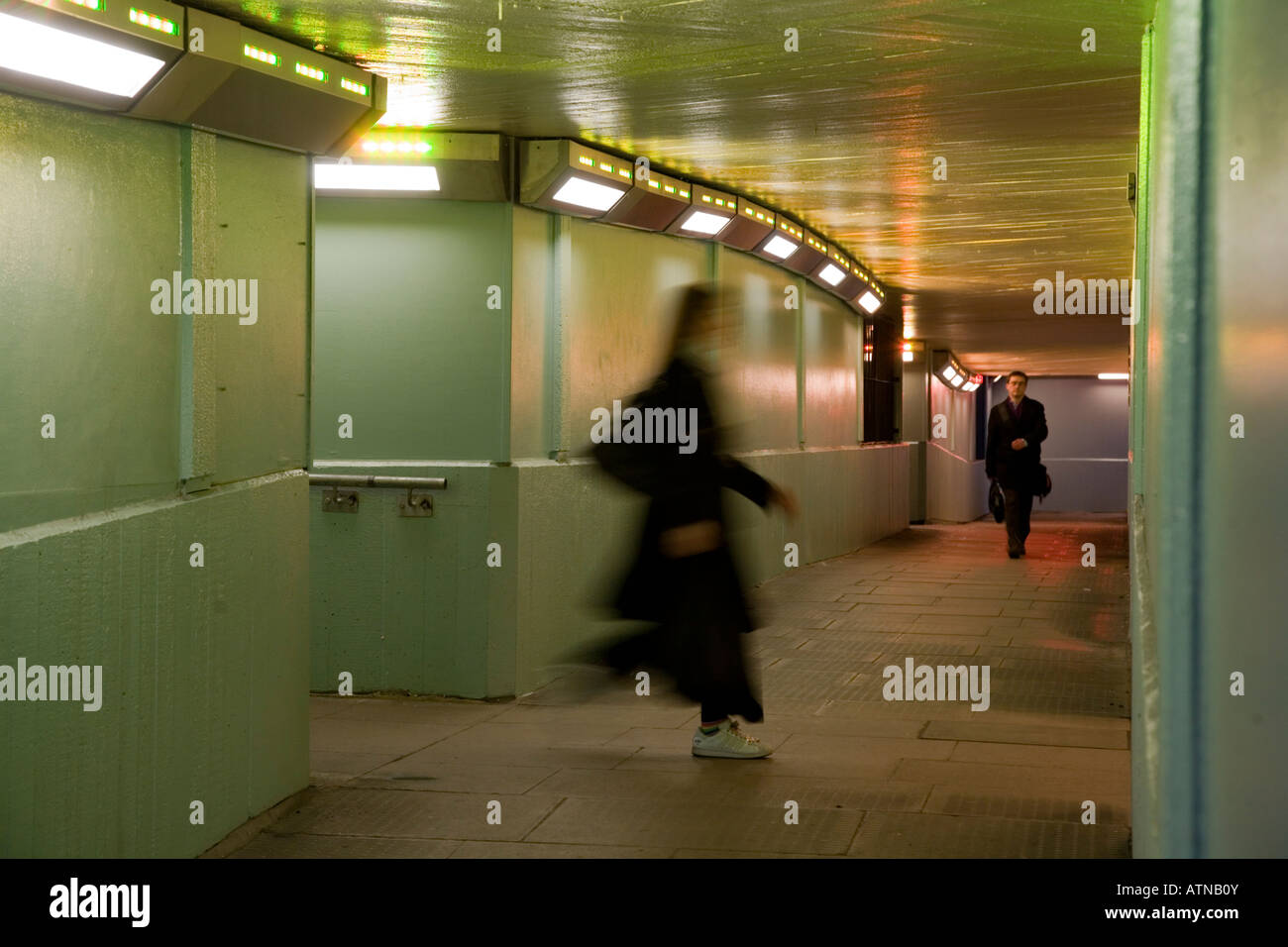 an underpass near waterloo station in london Stock Photo - Alamy