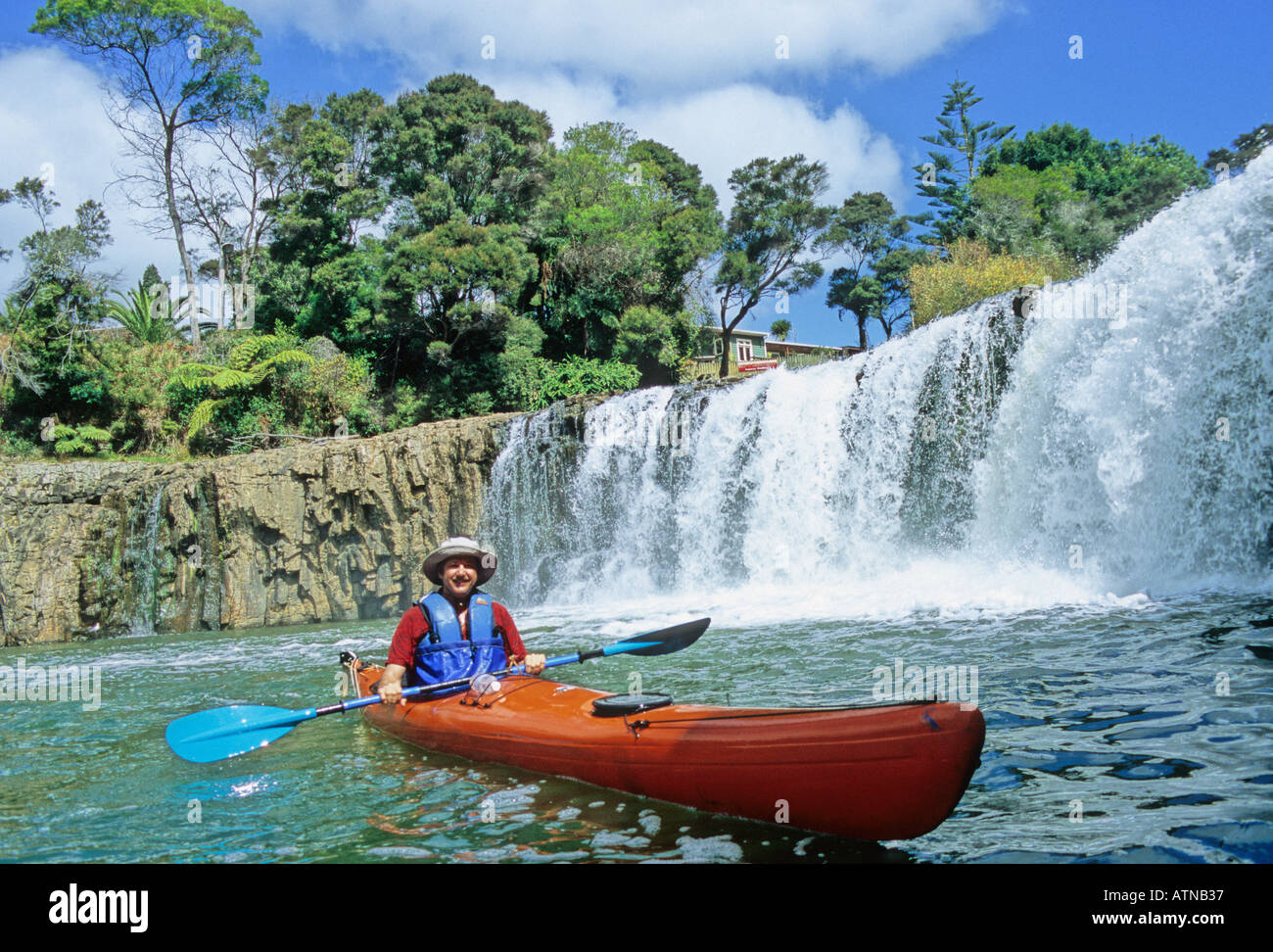 Haruru falls hi-res stock photography and images - Alamy