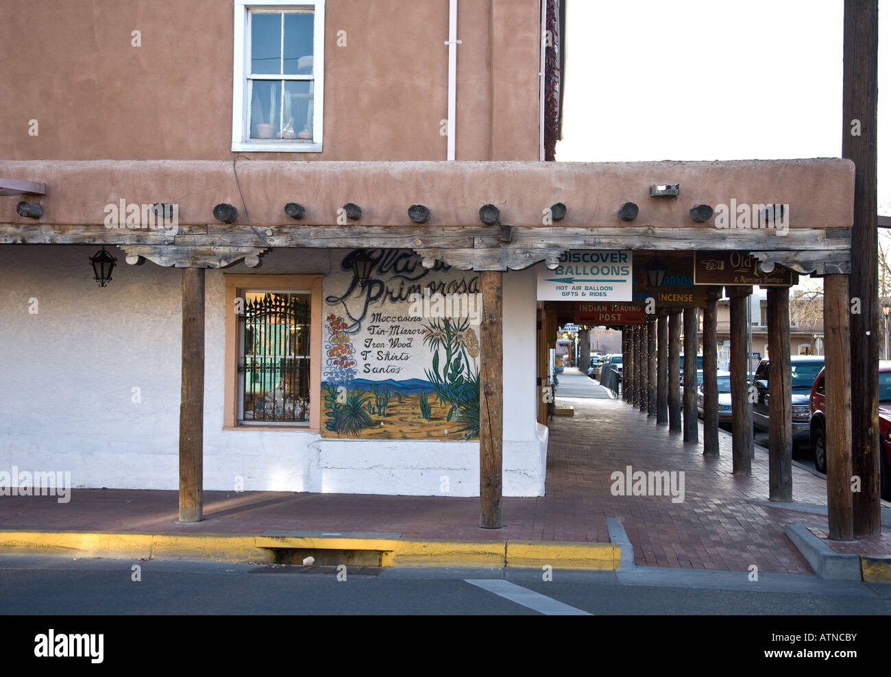 Clothing shop and portal, Albuquerque, New Mexico Stock Photo - Alamy