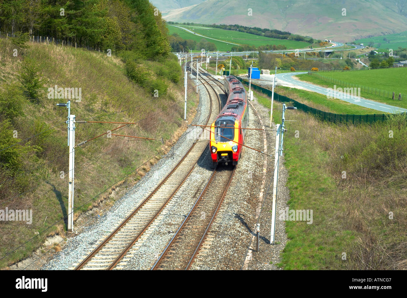 Meandering railway track hi-res stock photography and images - Alamy