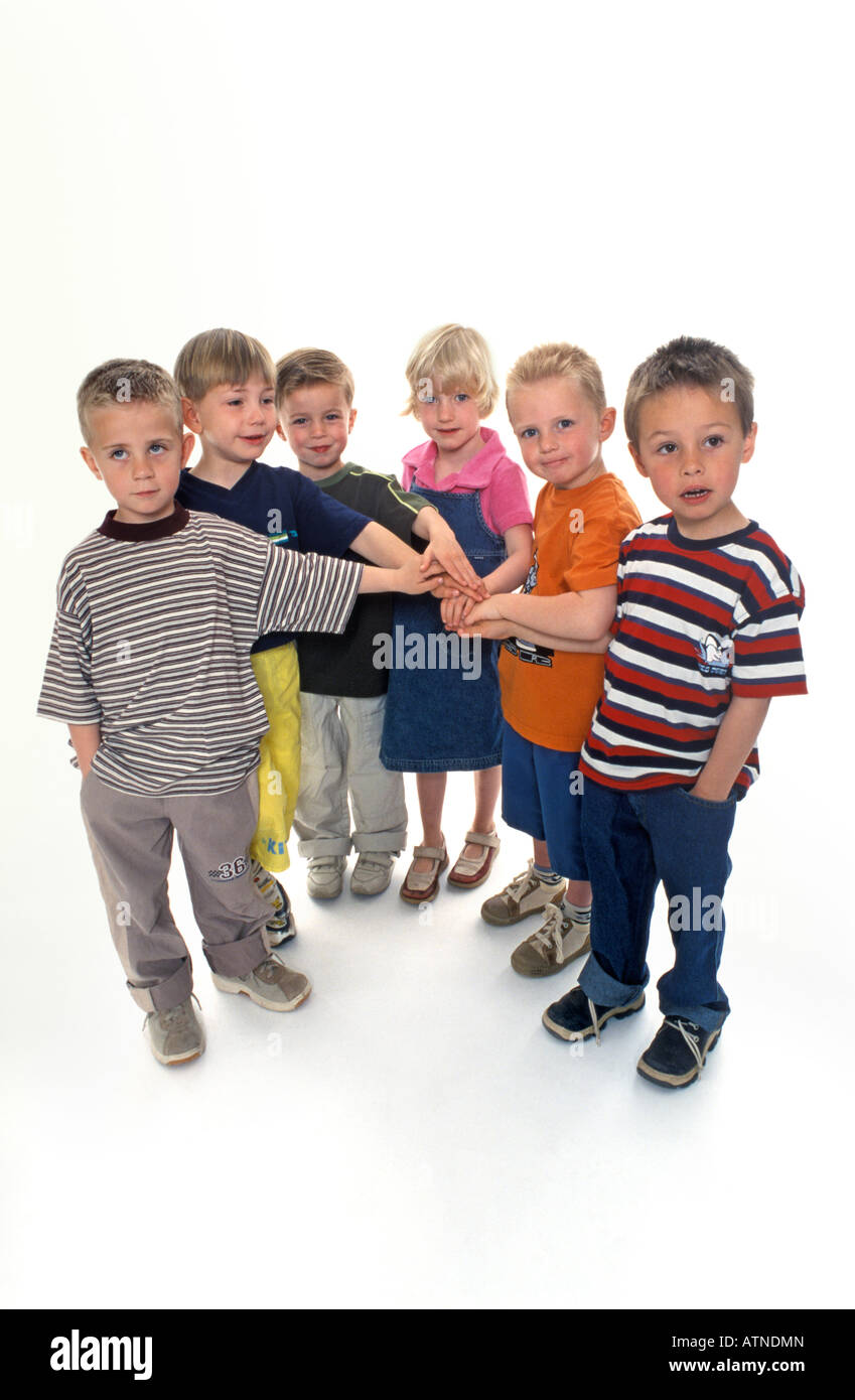 Group of children Stock Photo - Alamy