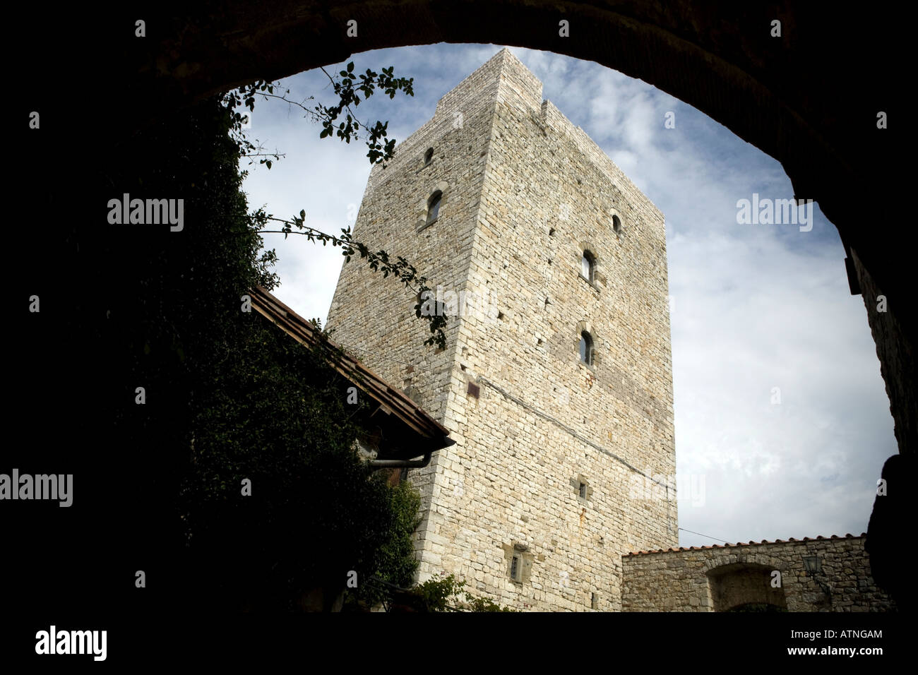 Details streets of Vertine - Tuscany - Italy Stock Photo - Alamy